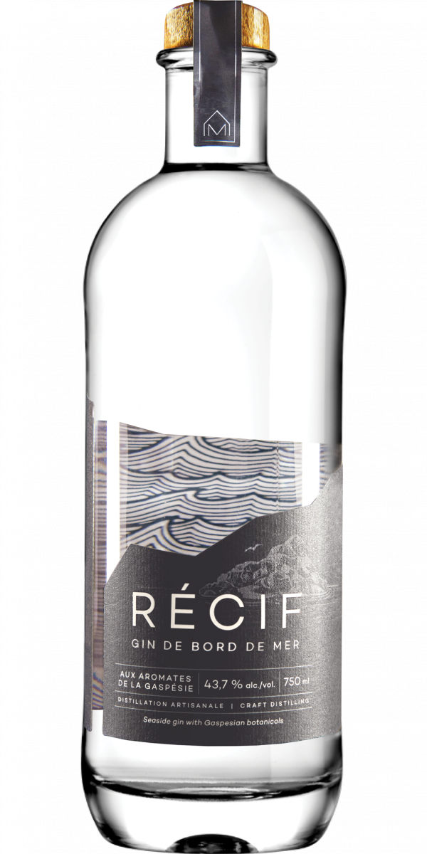 Récif, gin de bord de mer - Distillerie des Marigots